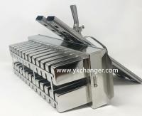 China Mini paleta ice cream molds popsicle paleta molds commercial ice cream molds 26cups with stick holder best quality for sale