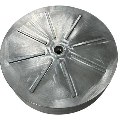 China Customized CNC Turning Tank Pallet Metal Parts ISO9001 Certified 0.005mm Tolerance for sale