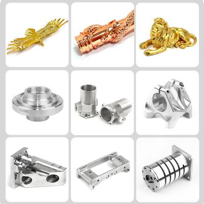 China Custom CNC Milling Precision Steel Brass Copper Parts with 0.005mm Tolerance for sale