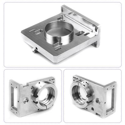 China Custom CNC Machining Precision Aluminium Spare Parts Black Anodization Tolerance 0.005mm for sale
