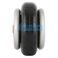 China Industrial Single Rubber Iron Convoluted Air Springs 16Unc Firestone W01-358-7731 for sale