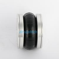 China Single Convoluted SP2008 Dunlop Air Spring 4.5×1 AIRSUSTECH Air Bellow Bag for sale