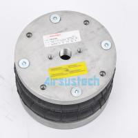 China Rubber Double Convoluted Air Spring Shocks Flange Air Bags Norgren PM/31062 for sale