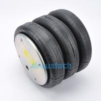 China Contitech FT 530-30 Industrial Air Springs 3/4 NPT Gas Filled Triple Convoluted Bags for sale