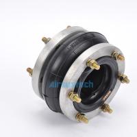 China One Convoluted Rubber Industrial Air Springs 188102H-1 Bags With Flange for sale