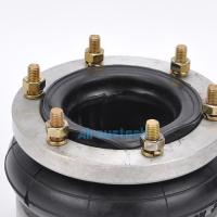 China One Convoluted Rubber Industrial Air Springs 188102H-1 Bags With Flange for sale