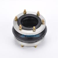 China One Convoluted Rubber Industrial Air Springs 188102H-1 Bags With Flange for sale
