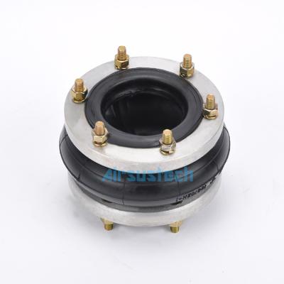 China One Convoluted Rubber Industrial Air Springs 188102H-1 Bags With Flange for sale