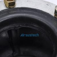 China One Convoluted Rubber Industrial Air Springs 188102H-1 Bags With Flange for sale