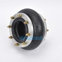China 260130H-1 One Single Industrial Air Springs With M10 Aluminum Alloy And Rubber Airbags for sale