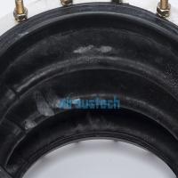 China 360306H-3 Industrial Air Springs Triple Convoluted Rubber Bellows With 280mm Nominal Diameter for sale