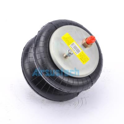 China 1/4NPTF Air Inlet Rubber Bellows Convoluted Air Spring Firestone W01-358-5231 for sale