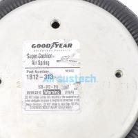 China Goodyear 1B12-313 One Convoluted Rubber Air Spring Cross FS330-11 474 Air Ride Suspension With 1/4 UNC for sale