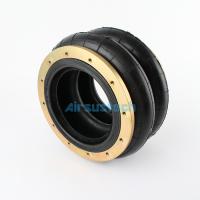 China 12'' ×2 Double Convoluted Flange Rubber Air Spring For Lifting Jack for sale
