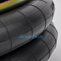 China AIRSUSTECH Air Bags HF320166-2 Double Convoluted Rubber Spring Assembly for sale