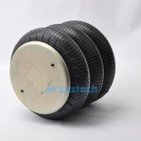 China G3/8 Air Inlet 3 Convoluted Rubber Industrial Air Spring Cushion For Web Assembly Machine for sale
