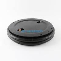 China AIRSUSTECH 2B545 Convoluted Rubber Air Spring Suspension With Bracket For Semi-Trailer for sale