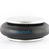 China One Convoluted AIRSUSTECH Rubber Air Spring Cross 1B12-300 Goodyear Helper Air Bag for sale