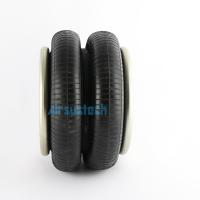 China 1/4NPTF Air Inlet Goodyear 2B12-425 Shock Absorber Bellow Replacement Double Convoluted Air Rubber Spring for sale