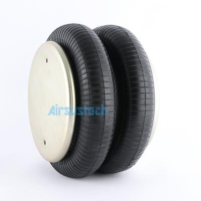 China 1/4NPTF Air Inlet Goodyear 2B12-425 Shock Absorber Bellow Replacement Double Convoluted Air Rubber Spring for sale