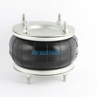 China SP1637 Dunlop Air Rubber Ride One Convoluted AIRSUSTECH 8' ×1 Bellow ​Air Springs Asssembly for sale