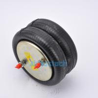 China Airsustech Air Spring Assembly Cross Firestone W01-358-7550 Rubber Double Convoluted for sale