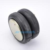 China AIRSUSTECH Helper Bags Rubber Double Convoluted Air Spring M12×1.5 Teeth Refer To 2B7550 for sale
