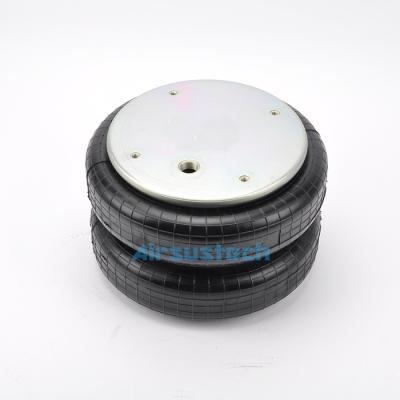 China 2 Convoluted Rubber Air Bellow Replacement Firestone W01-358-7781 With 3/4 NPT Air Inlet Spring for sale