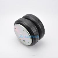 China 2 Convoluted Rubber Air Bellow Replacement Firestone W01-358-7781 With 3/4 NPT Air Inlet Spring for sale