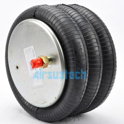 China Contitech FT 330-29 431 Triple Convoluted Air Spring Replacement AIRSUSTECH 3B8008 Helper Bags for sale