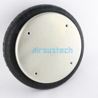 China FleetPride AS7103 Rubber Convoluted Air Spring 1/4 NPTF Air Inlet Pneumatic Air Suspension for sale