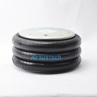 China Goodyear Pneumatic Air Suspension 3B14-374 Contitech FT 530-35 C1 3/4 NPT OS Triple Convolutions Rubber Spring for sale