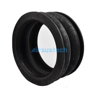 China GF400/215-2 Double Industrial Convoluted Rubber Air Spring Lift Airbag for sale