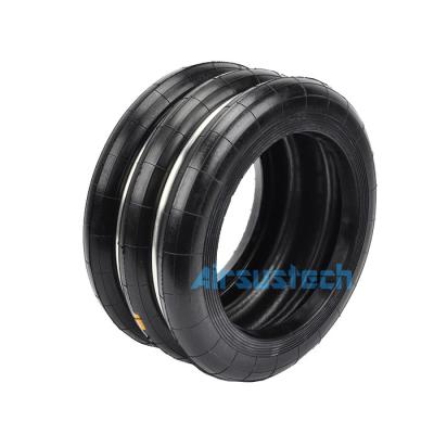 China Yokohama S-300-3R Rubber Air Spring 3 Convolutions Seamless Air Shocks for sale