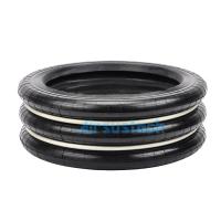 China Yokohama S-450-3 Punch Rubber Air Spring 3 Convolutions With Two Pieces Of Girdle Ring for sale
