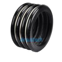 China Yokohama S-450-4R Four Convoluted Rubber Air Spring 3 Pieces of Girdle Ring for sale