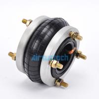 China 150076H-1 Air Spring Actuator 76mm Height 1 Convoluted Industrial Flange Air Shocks for sale