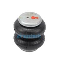 China Double Convoluted Air Spring Shocks Continental FD 40-10 CI With Clamped Plates G1/8 Air Inlet for sale