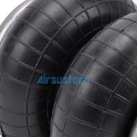 China Double Convoluted Air Spring Shocks Continental FD 40-10 CI With Clamped Plates G1/8 Air Inlet for sale