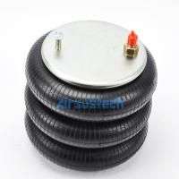 China 1/4NPT Air Spring Shocks 3B12-310 578933100 Goodyear Bagged Suspension 3 Convoluted Rubber for sale