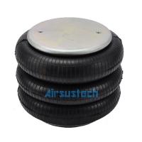 China Airsustech Air Spring Assembly Cross Ridewell 1003588030C Triple Convoluted Rubber Shocks for sale