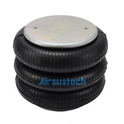 China Airsustech Air Spring Assembly Cross Ridewell 1003588030C Triple Convoluted Rubber Shocks for sale