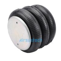 China Airsustech Air Spring Assembly Cross Ridewell 1003588030C Triple Convoluted Rubber Shocks for sale