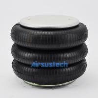 China 3 Convolutions Rubber Air Spring Triangle 6334 4432 Rubber Pneumatic Bellows Actuator for sale