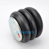 China 3 Convolutions Rubber Air Spring Triangle 6334 4432 Rubber Pneumatic Bellows Actuator for sale