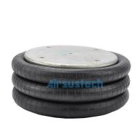 China Pneumatic Triple Convoluted Air Spring Shocks With Bumper Block Triangle 6319 4336 for sale
