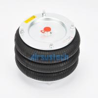 China 12''×3 G1/2 Air Spring Shocks Triple Convoluted Norgren M/31123 M31123 for sale