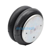 China 1/4NPTF Double Convoluted Rubber Suspension Air Springs Air Bellow Triangle 6316 4363 for sale
