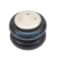 China 1/4NPTF Air Inlet Double Convoluted Industrial Air Springs Replaces Taurus KF218-6910 for sale