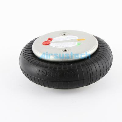 China FS 200-10 CI 1 Convoluted Contitech Air Spring Max. OD 250mm Rubber Air Actuator for sale